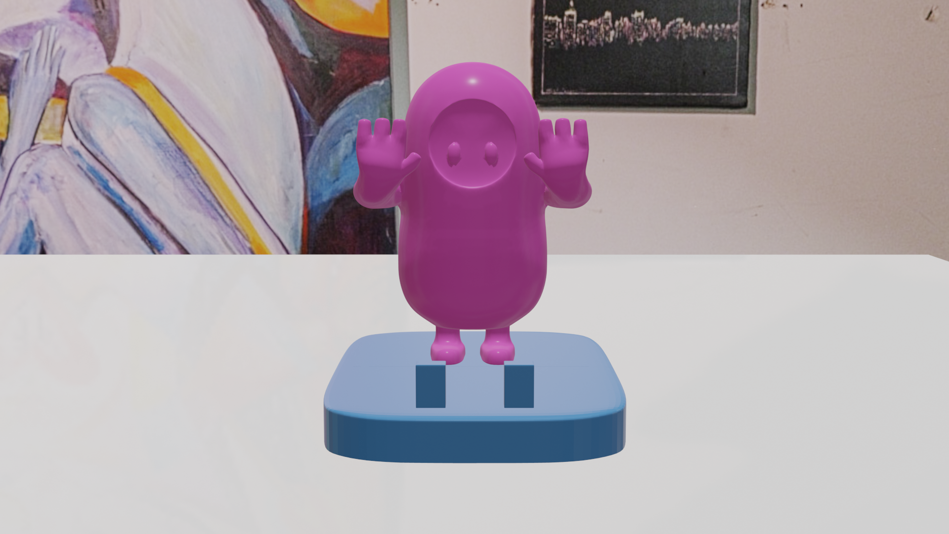 STL file Phone support fall guys 📞 ・3D printable model to download・Cults