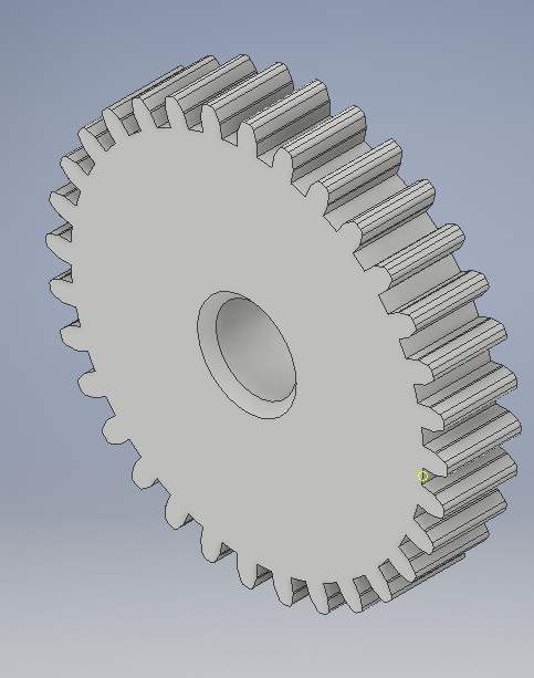 🔧 Gear_32_teeth・ STL File for ・Cults