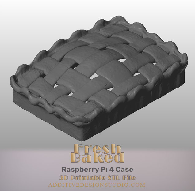 STL file Fresh Baked Raspberry Pi 4 by Marco Valenzuela 🔌 ・3D printable ...