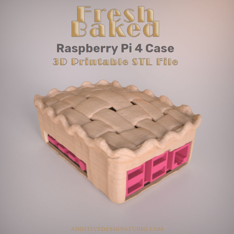 STL file Fresh Baked Raspberry Pi 4 by Marco Valenzuela 🔌 ・3D printable ...