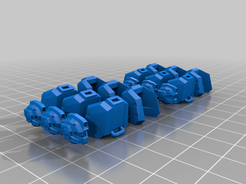 Free STL file 40k Gundam Bits 🤖 ・3D printer design to download・Cults