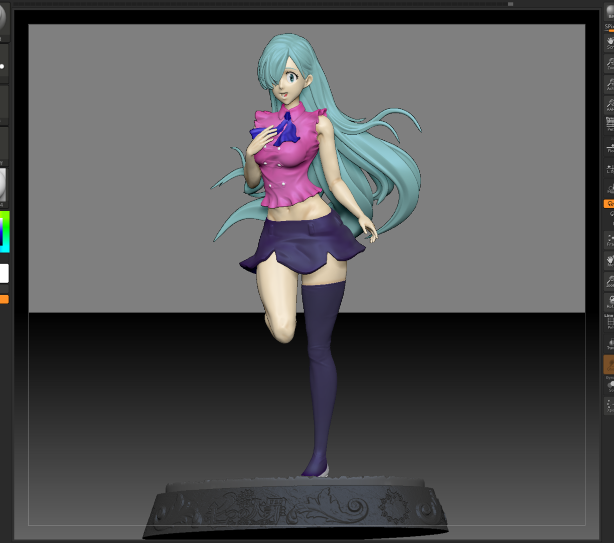 💬 Elizabeth Liones Seven Deadly Sins 3D print model・ STL File for 3D ...