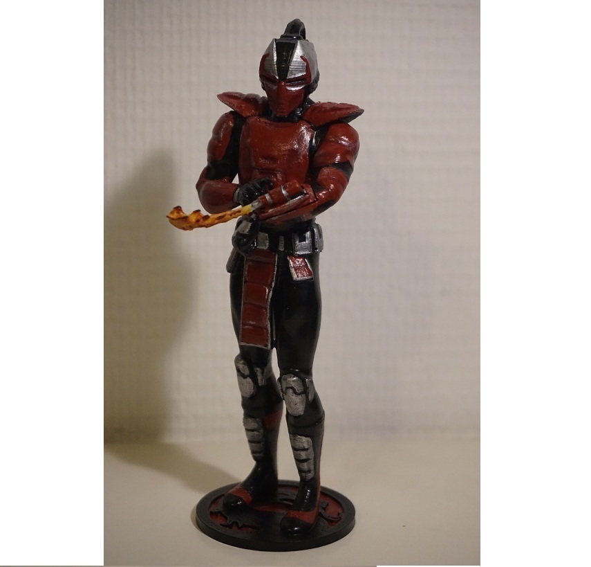OBJ file Mortal Kombat 3 Cyber Ninja Sektor 🥷 ・3D printing idea to ...