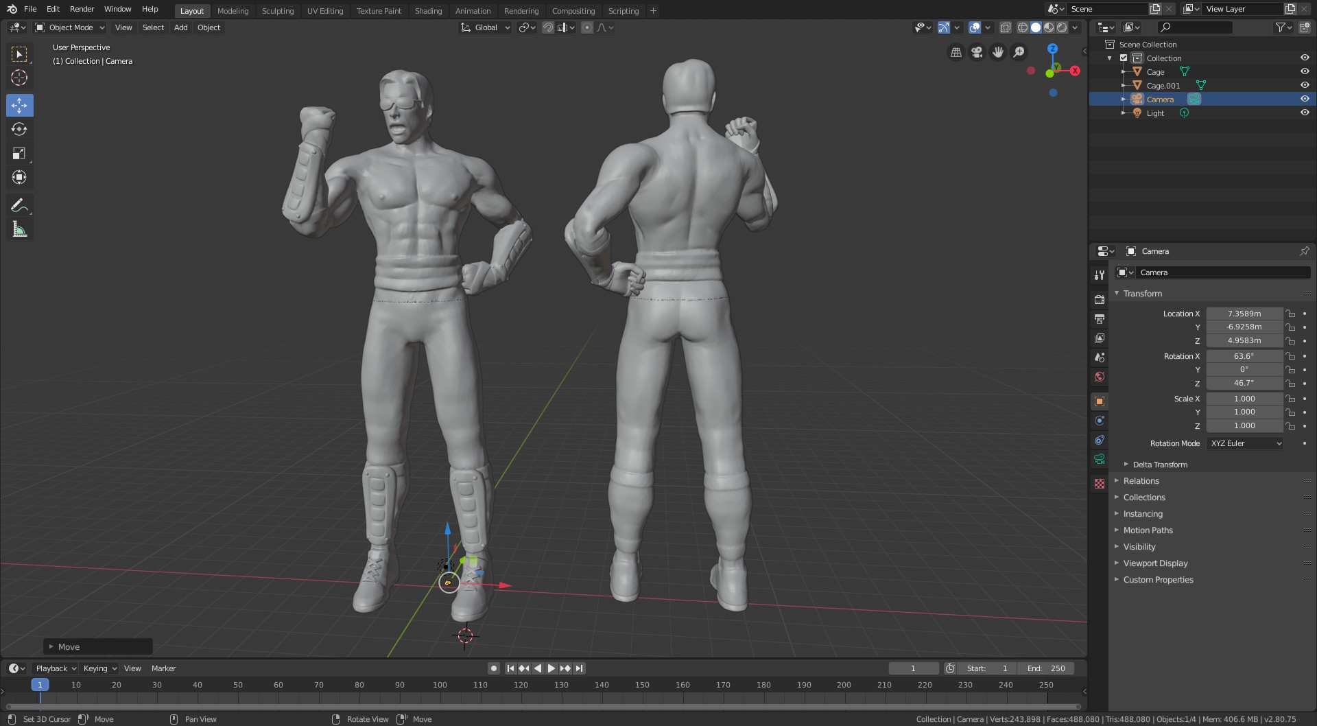 🥷 Mortal Kombat 1 Statue Pack・ 3D File for ・Cults