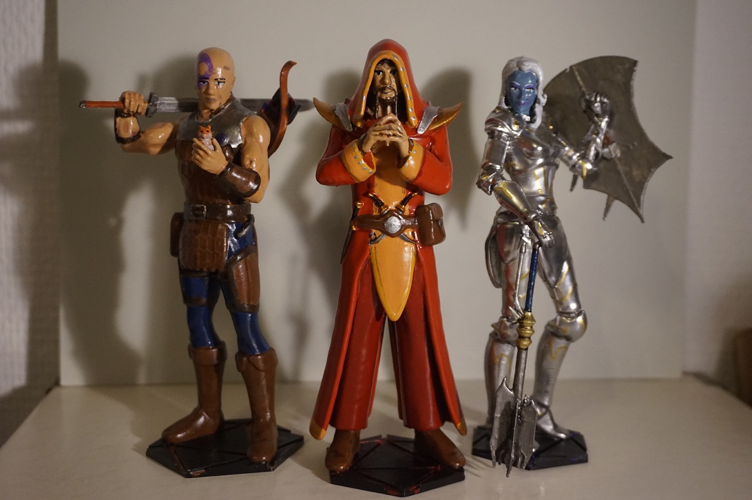 3D printing Baldur's Gate 2 Edwin Odesseiron Statue • made with ...