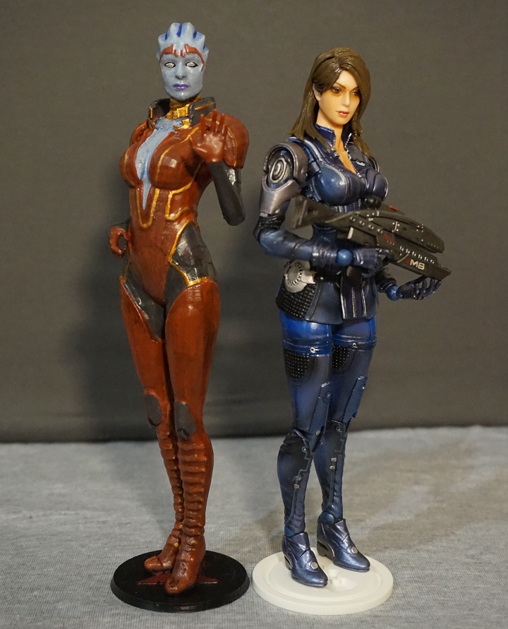 3d Printed Mass Effect Samara Statue • Made With Anycubic I3 Mega・cults 1681