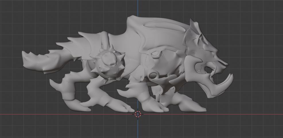 Archivo STL gratis War Wolf, world of warcraft, wow, horde, Alliance ...