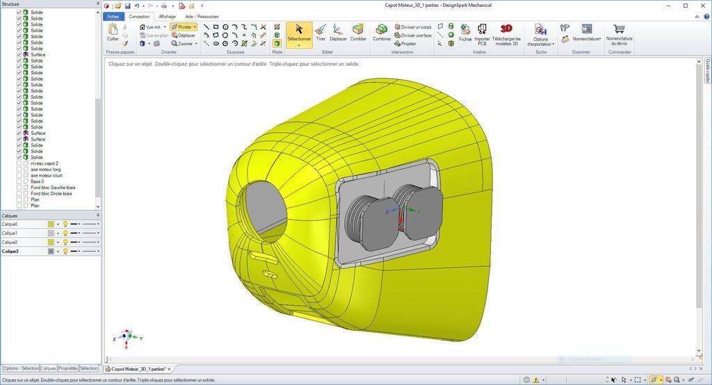 Free 3D file Piper Cub J3 engine cover 👽 ・3D print model to download・Cults