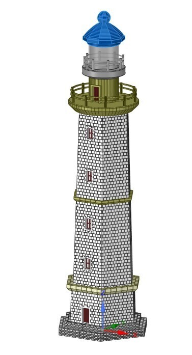 Free 3D file Sea Lighthouse_V2 🏠 ・3D print design to download・Cults