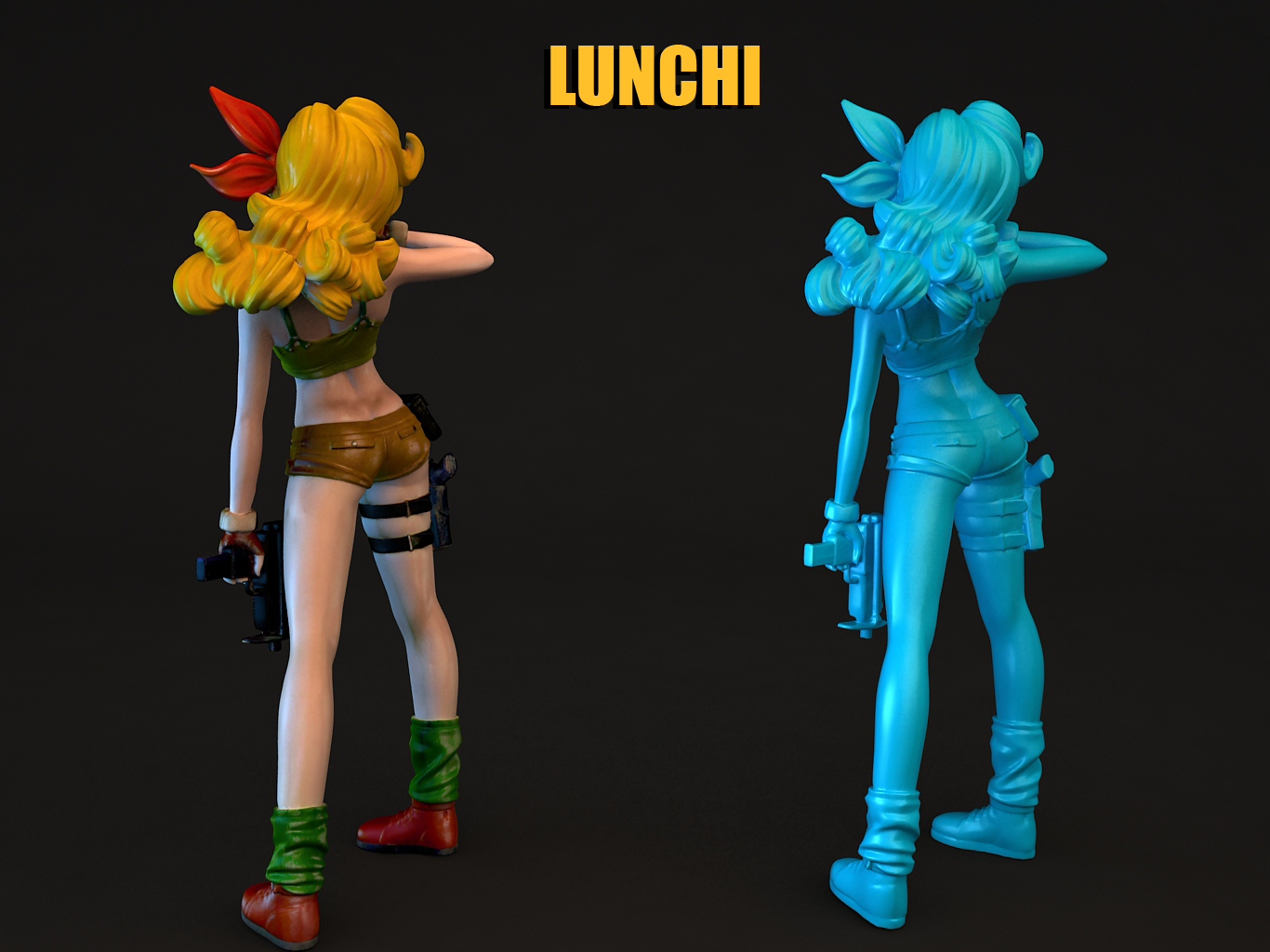 Файл STL LUNCHI 🎨 ・Модель 3D-принтера для скачивания・Cults