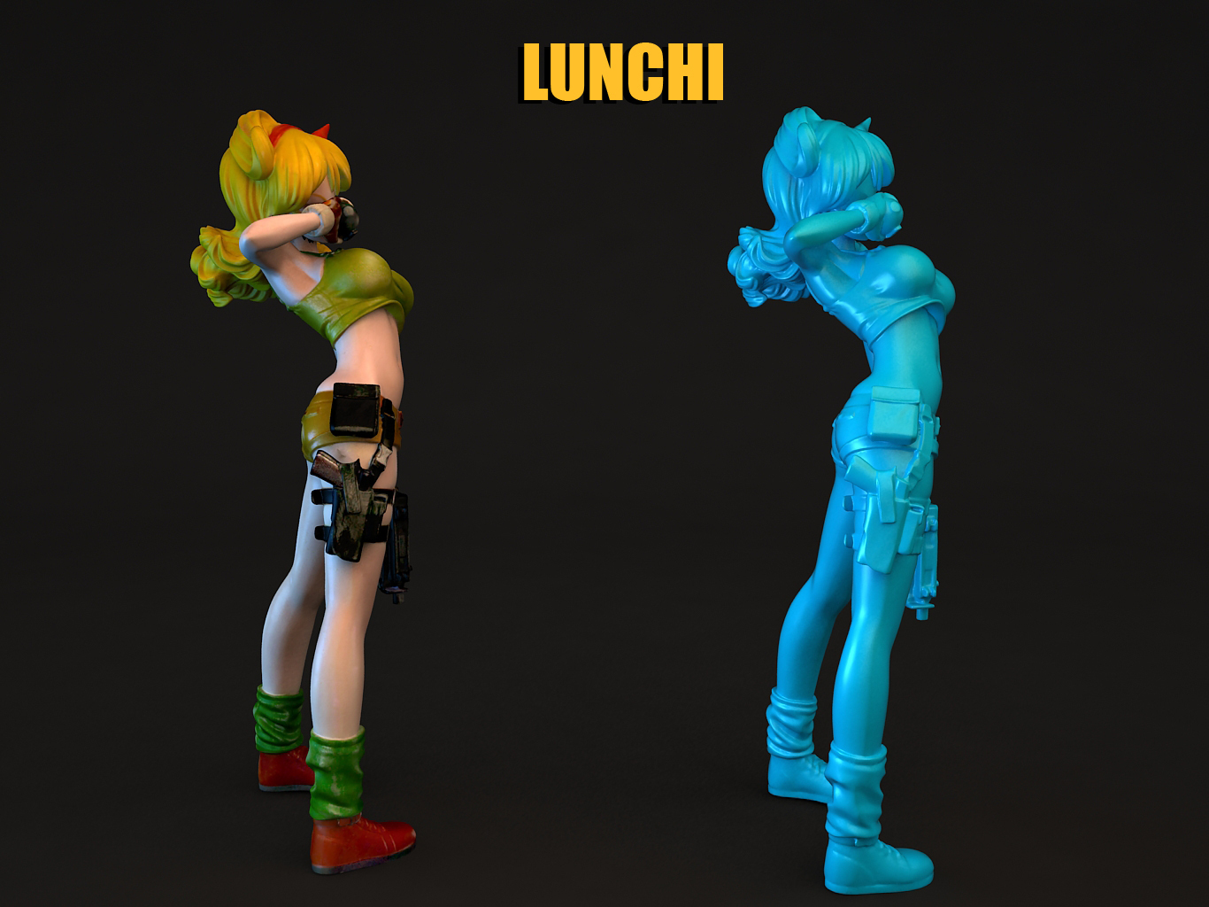 Файл STL LUNCHI 🎨 ・Модель 3D-принтера для скачивания・Cults