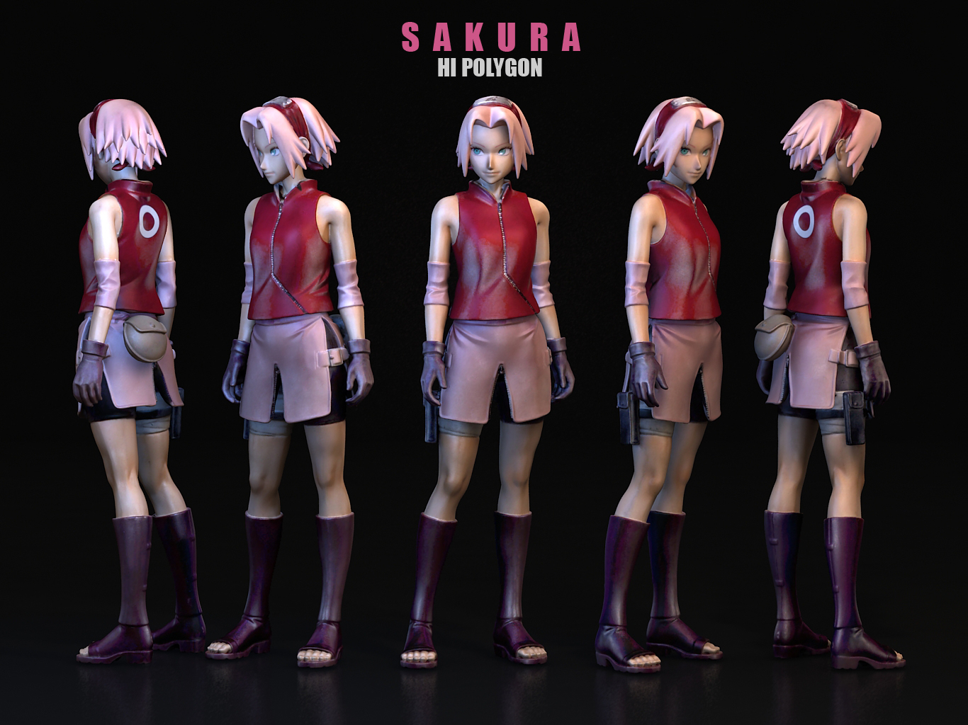 STL file HARUNO SAKURA 🗿 ・3D printer design to download・Cults