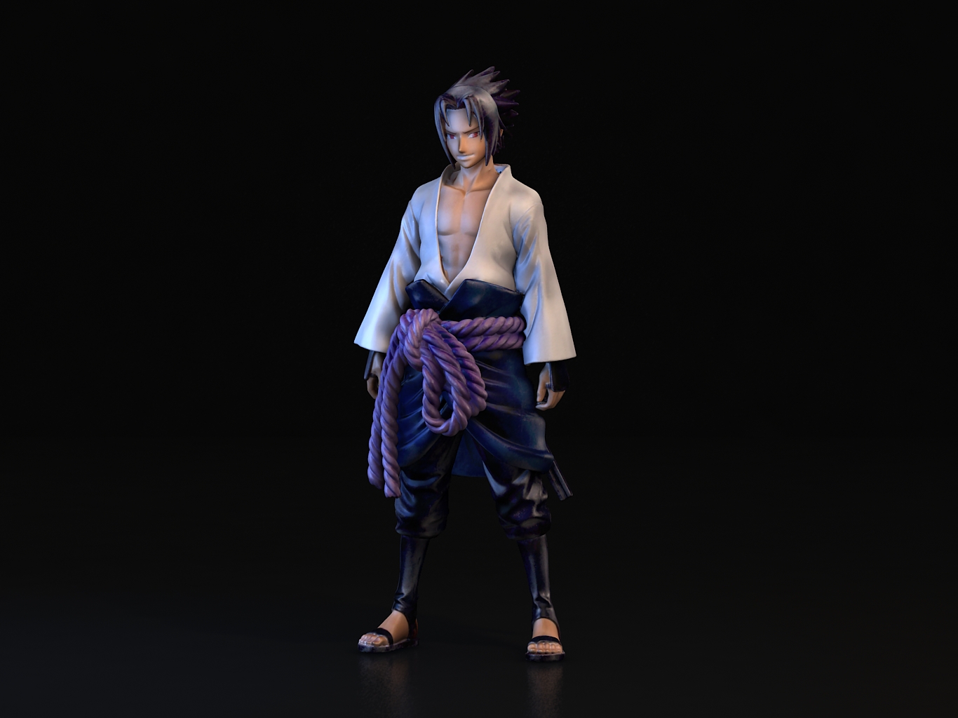 STL file UCHIHA SASUKE 🗿 ・Template to download and 3D print・Cults