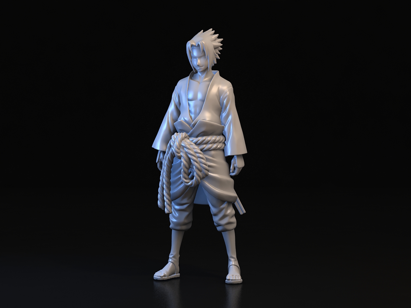 STL file UCHIHA SASUKE 🗿 ・Template to download and 3D print・Cults