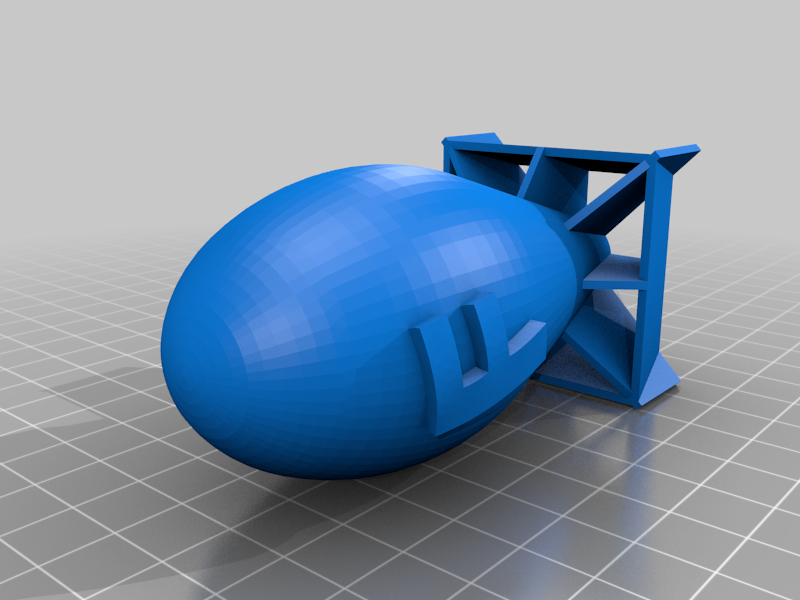 👽 F-bomb ornament・Free 3D File for ・Cults