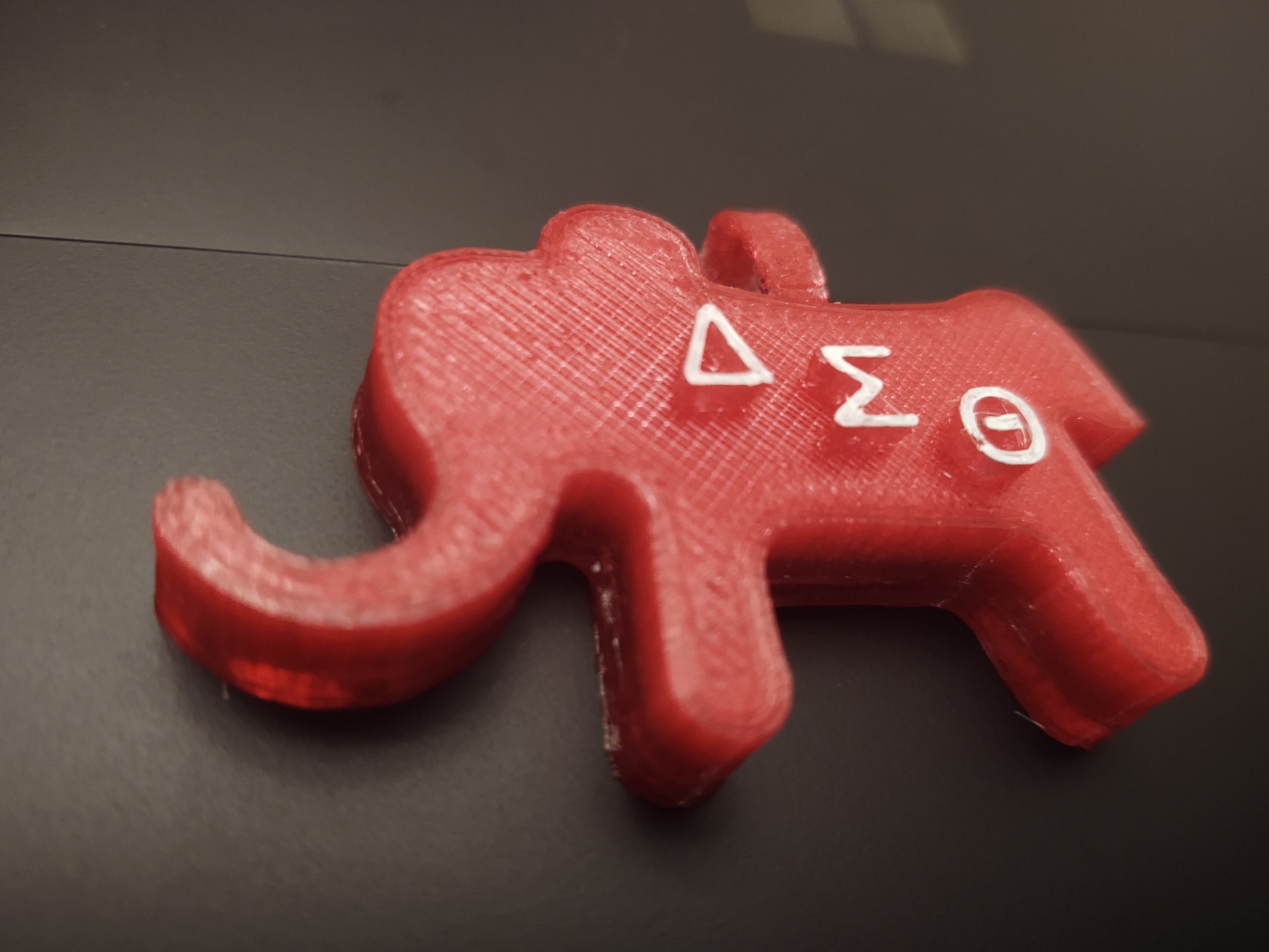 3D printable DST Elephant Charm・Cults