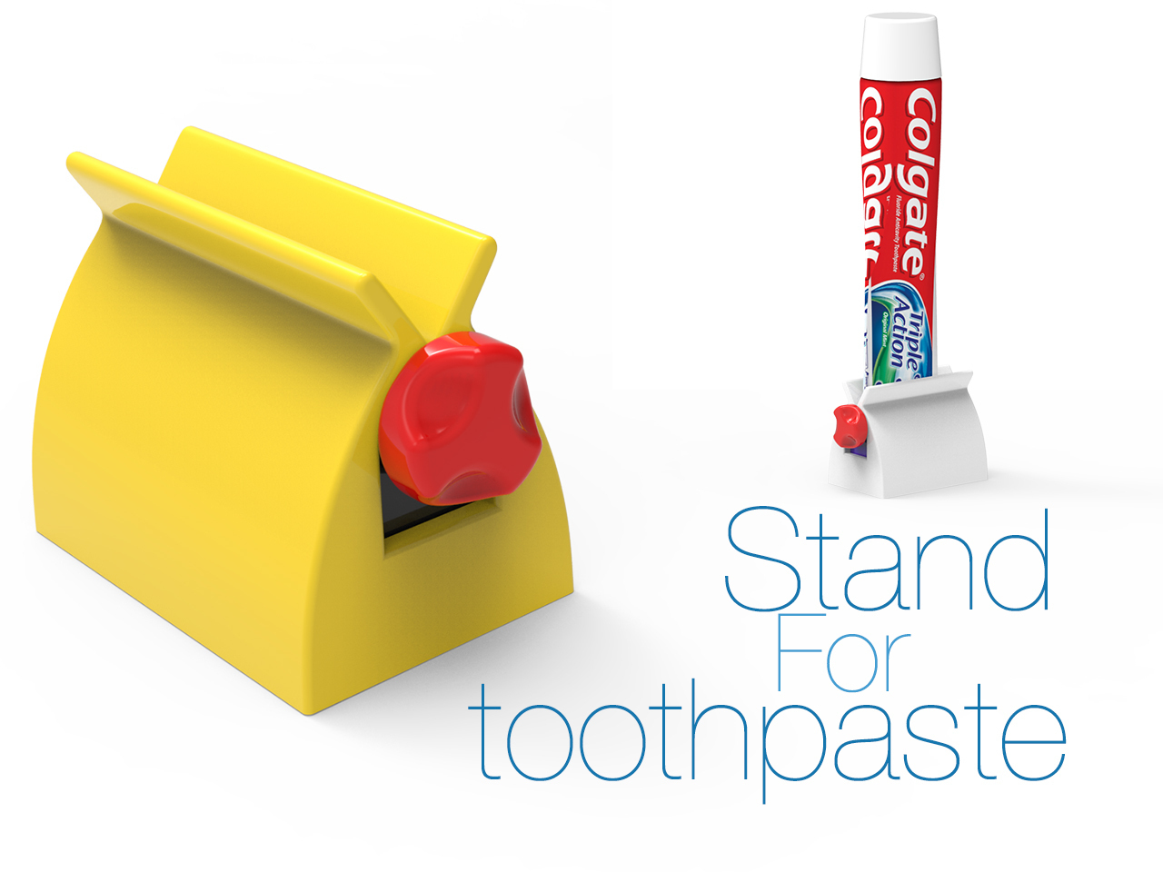 Free STL file Stand for toothpaste 🛁 ・3D print design to download・Cults