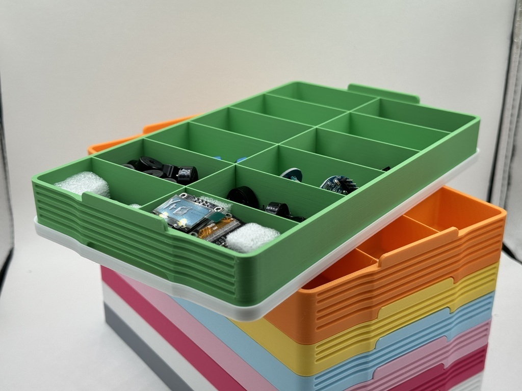 Free 3D file Organizer for small things (25mm Height) 🤏 ・3D printable ...