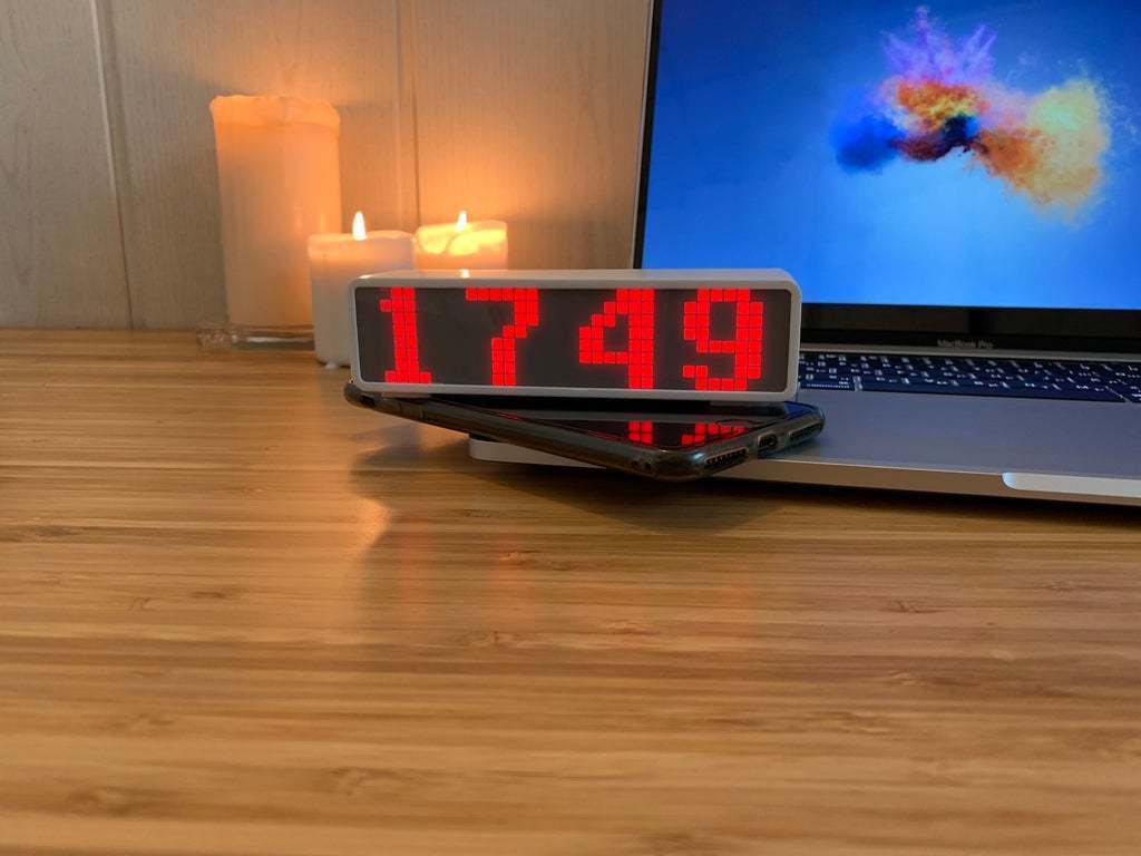 Free STL file Clock, Counter Subscribers. 🕰️ ・3D printing model to ...