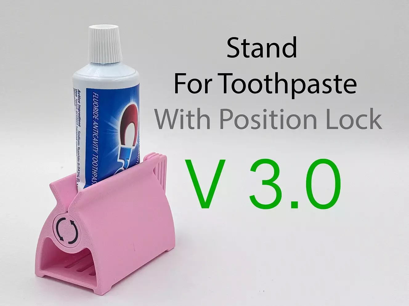 Free 3D file Stand for Toothpaste V3.0 🏠・3D print object to download・Cults
