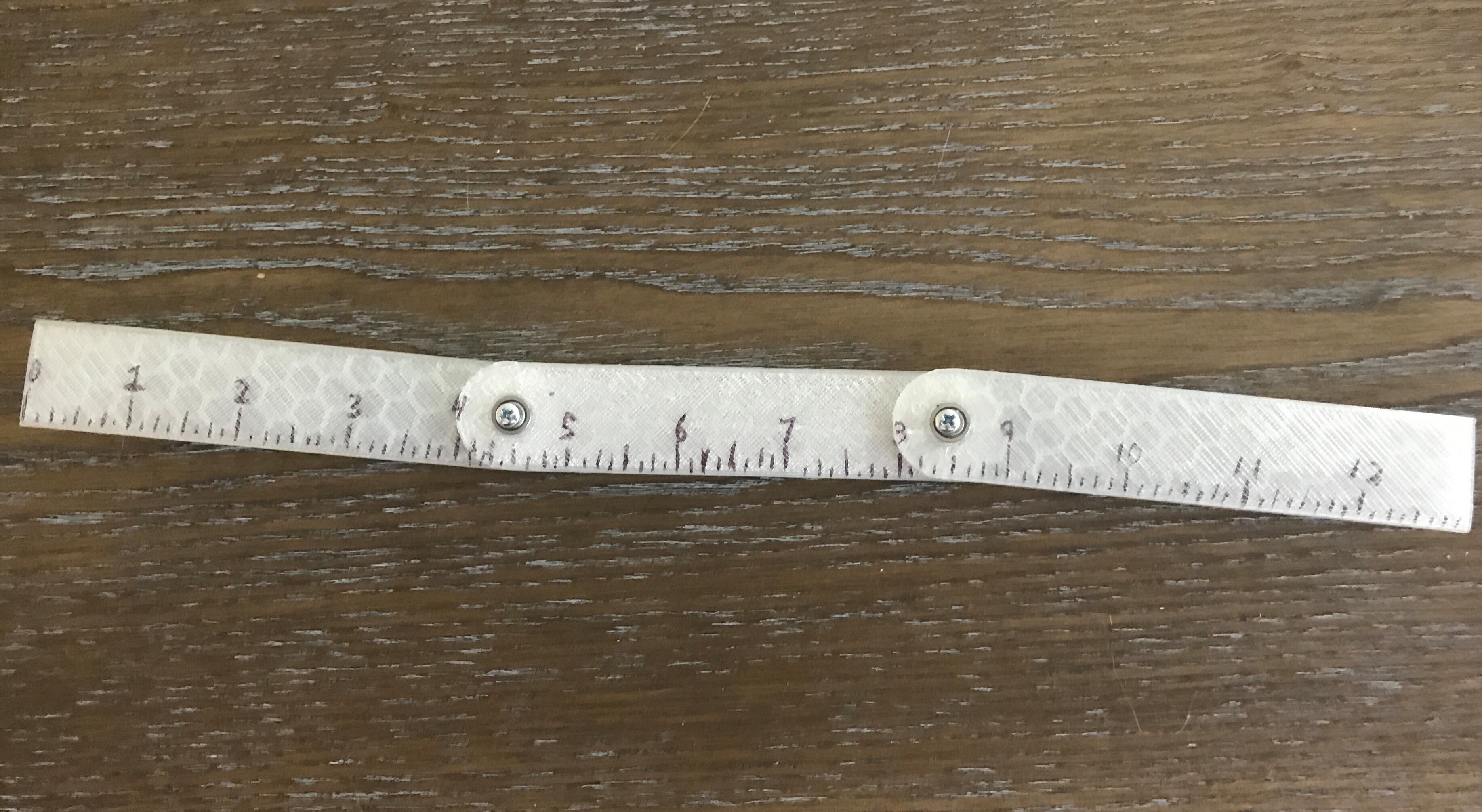 Free STL file Foldable Ruler (13in/33cm) 📏 ・Object to download and to ...