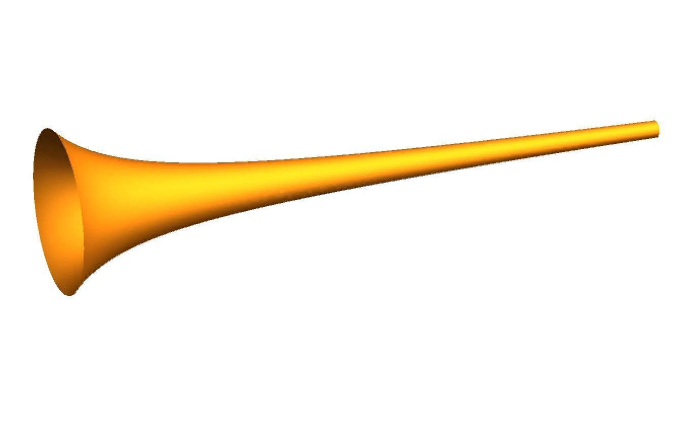 Free STL file Gabriel's Horn 📯 ・3D print object to download・Cults