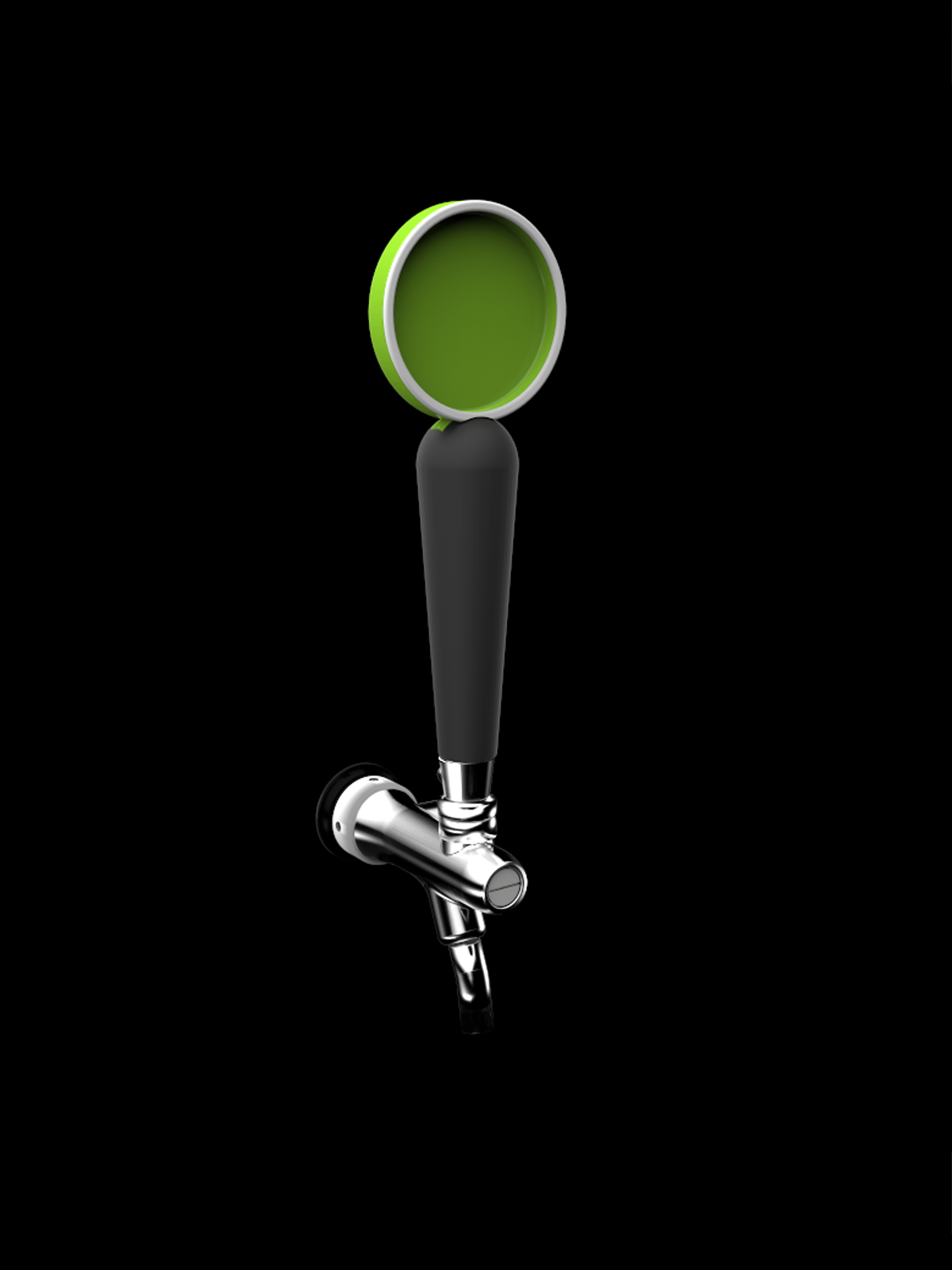 🍺 Beer tap handle Embedding base - Generic brand / graphic customizable ...