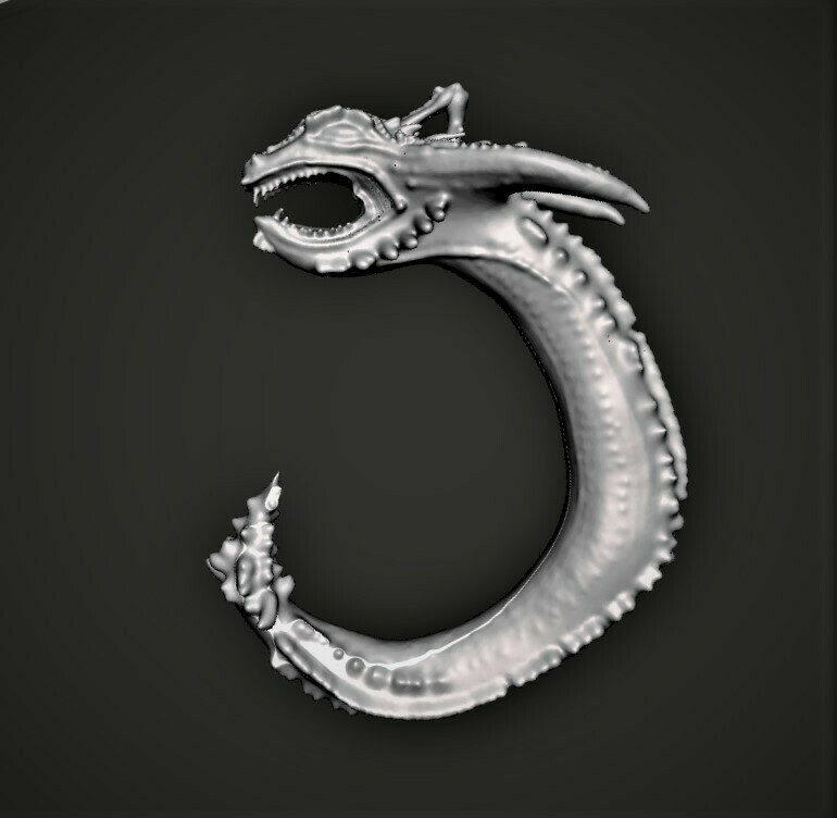 🐉 Dragon Chain・Free 3D File for ・Cults