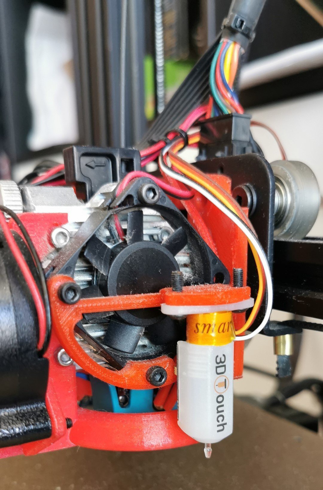 3D printing Geeetech A10 Titan Aero Mount with BL Touch Adapter・Cults