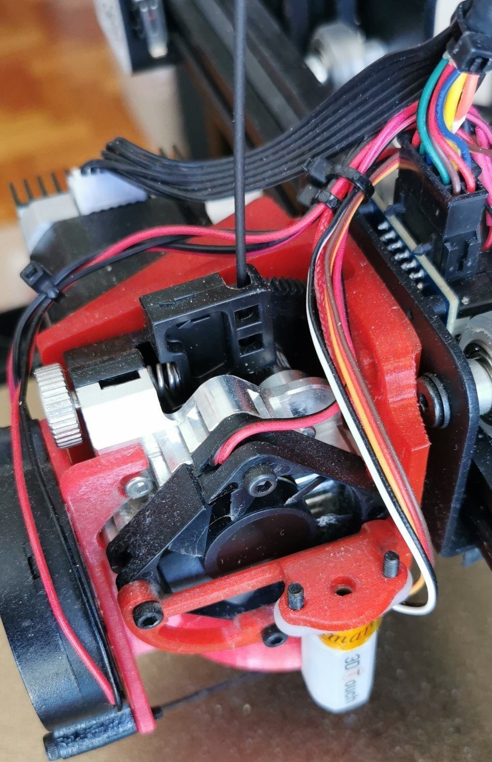 3D printing Geeetech A10 Titan Aero Mount with BL Touch Adapter・Cults