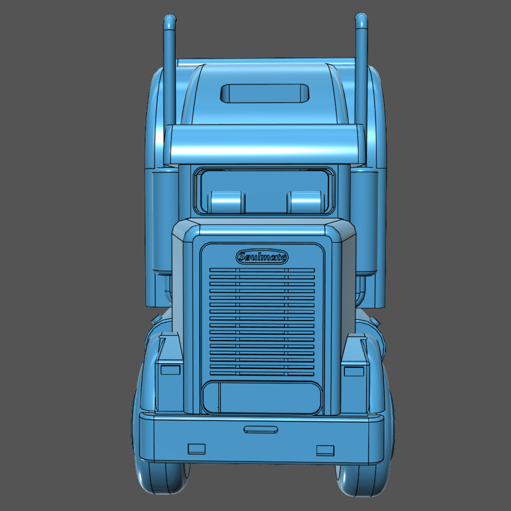 🚚 Truck・ STL File for ・Cults