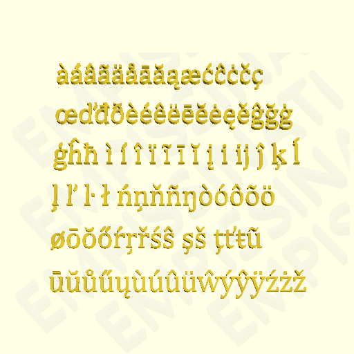 STL file CAMBRIA - 3D LETTERS, NUMBERS AND SYMBOLS 🔢 ・Template to ...