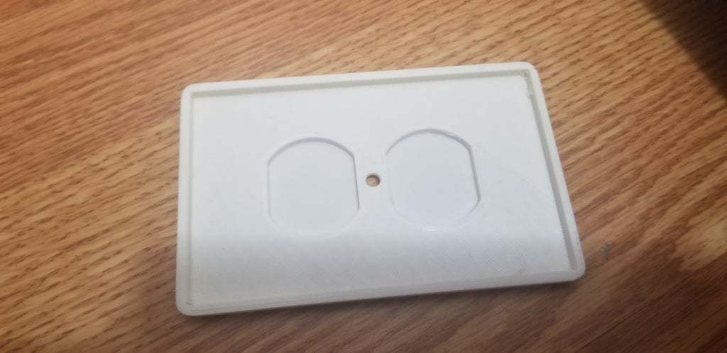 Free STL file Outlet Cover Blank - V2 🏠・3D printable model to download ...