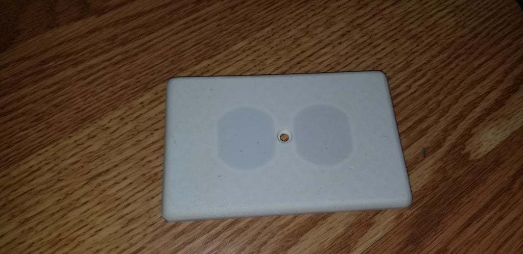 Free STL file Outlet Cover Blank - V2 🏠・3D printable model to download ...