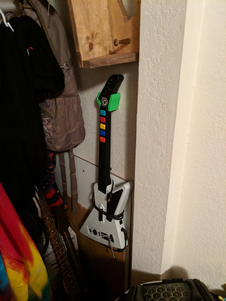 🎸 xplorer guitar hero wall mount・Free 3D File for ・Cults