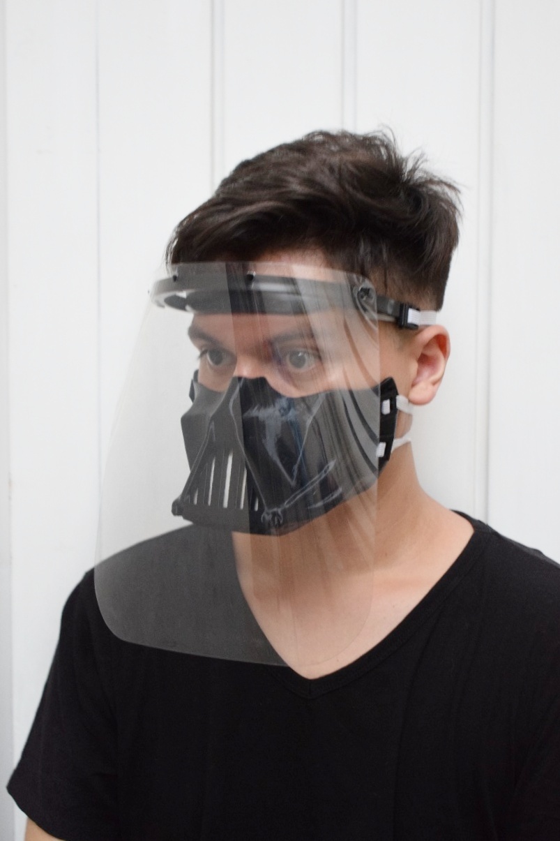 👽 Vader Style Mask・3D Print with the Artillery sidewinder x1 3D printer ...