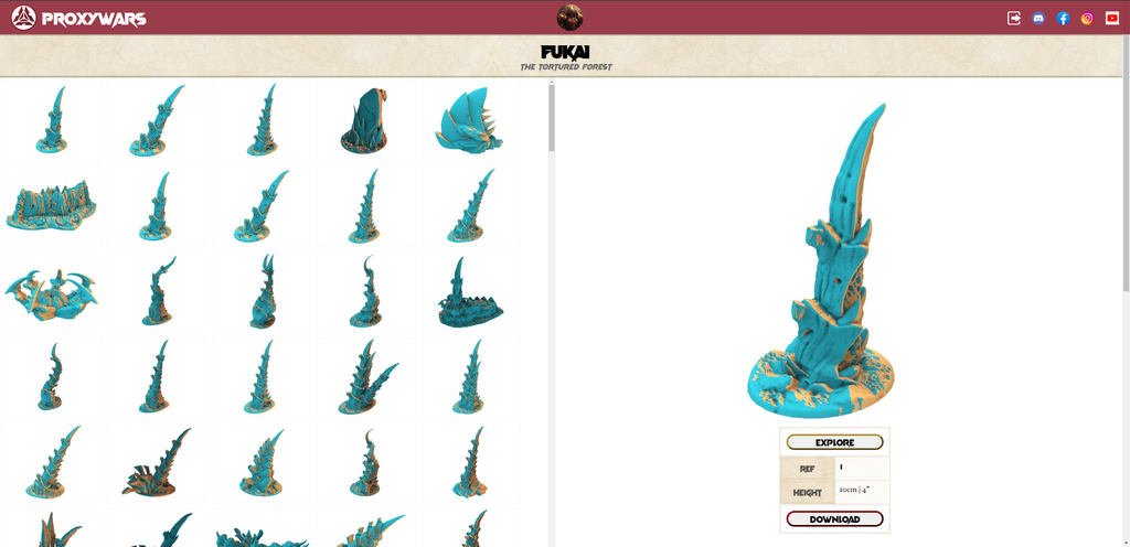 👽 Fukai, Alien hive terrain, playable with 40k tyranid, starship ...