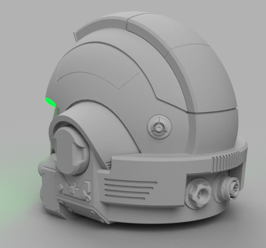 STL file Primaris Wearable Helmet 🪖 (3MF)・3D printing model to download ...