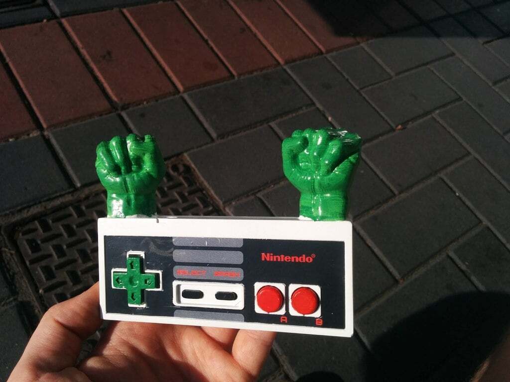 🎨 Printable NES controller・3D Print・Cults