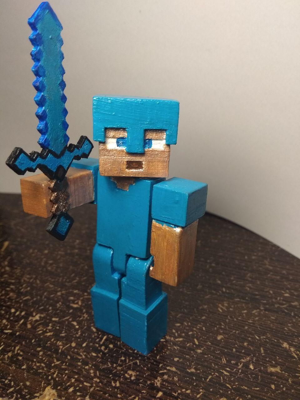 3D printer Minecraft Steve-Alex armor • made with Anycubic i3 Mega・Cults