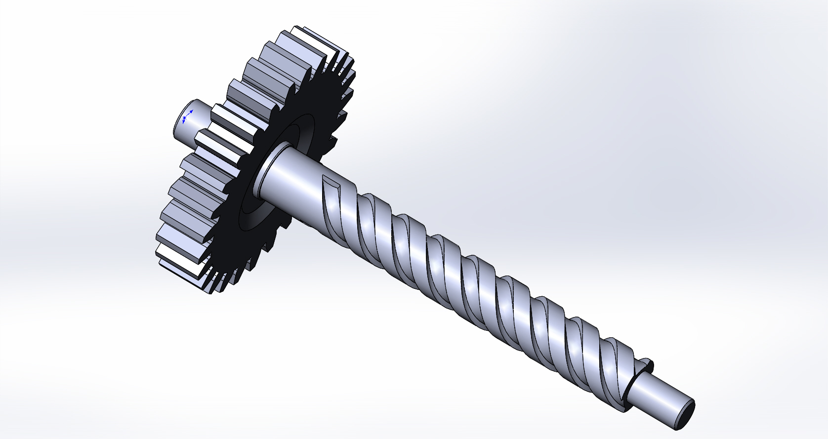 STL file Gear with auger ⚙️ ・3D printer model to download・Cults