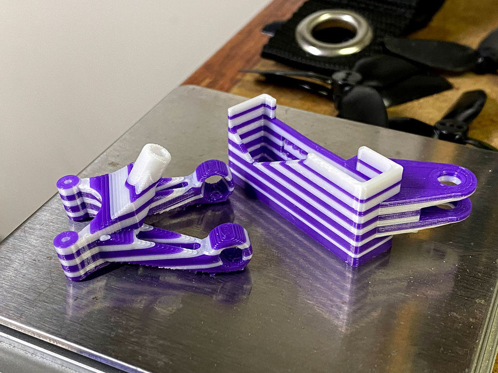 Free STL file Emax Babyhawk II HD Caddx Vista Antenna Immortal T Holder ...