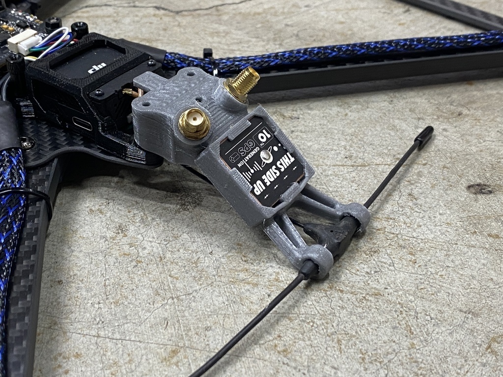 📶 Rekon 10 Pro - GPS - Immortal T Antenna - DJI O3 Camera Mount - Arm ...