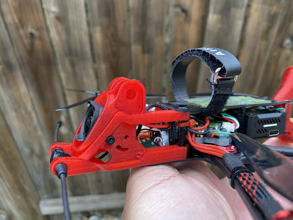 📷 Rekon 5 HD - DJI O3 - Camera and Antenna Mount・Free 3D File for ・Cults