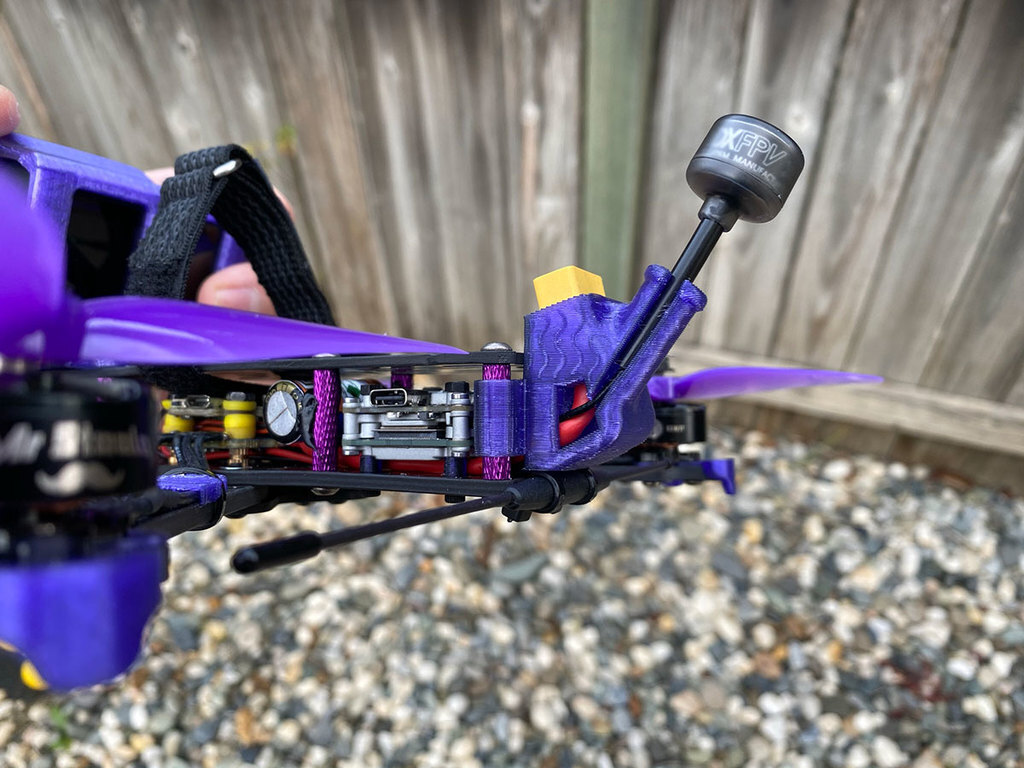 Free STL file TBS Source One v4 Kit - GoPro 5/6/7 - XT60 - Wire Cover 🚁 ...