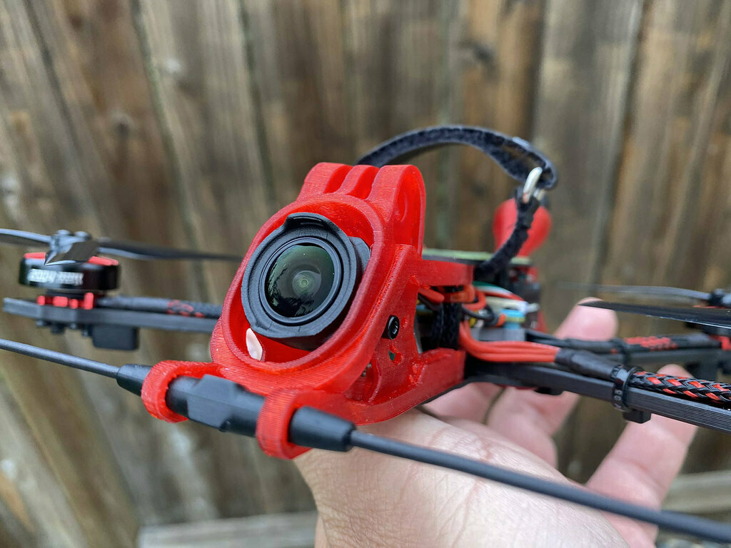 📷 Rekon 5 HD - DJI O3 - Camera and Antenna Mount・Free 3D File for ・Cults