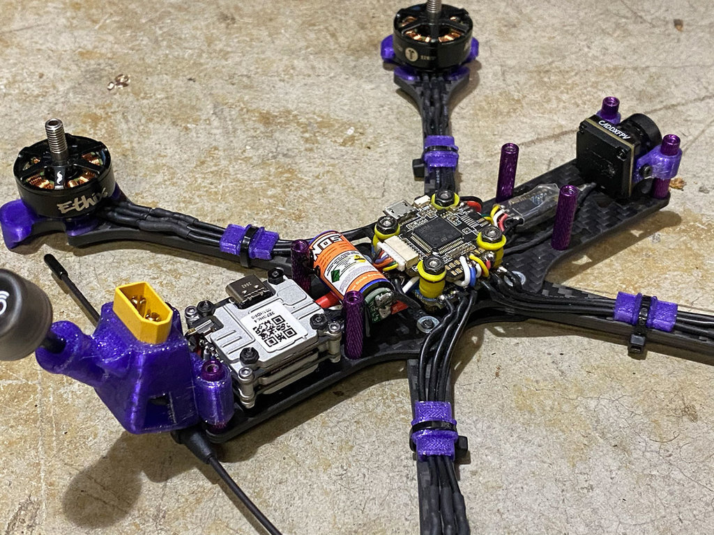 Free STL file TBS Source One v4 Kit - GoPro 5/6/7 - XT60 - Wire Cover 🚁 ...