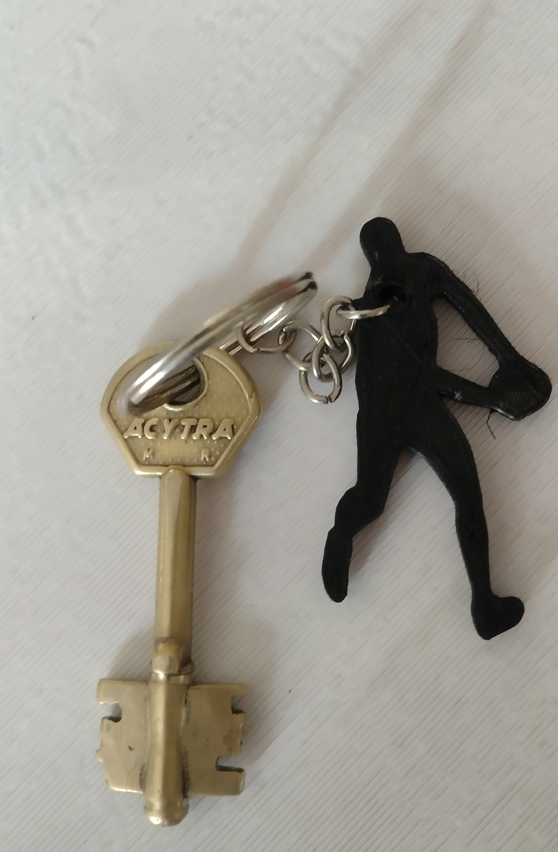 Free STL file Rugby player keychain 🏉 ・3D print design to download・Cults