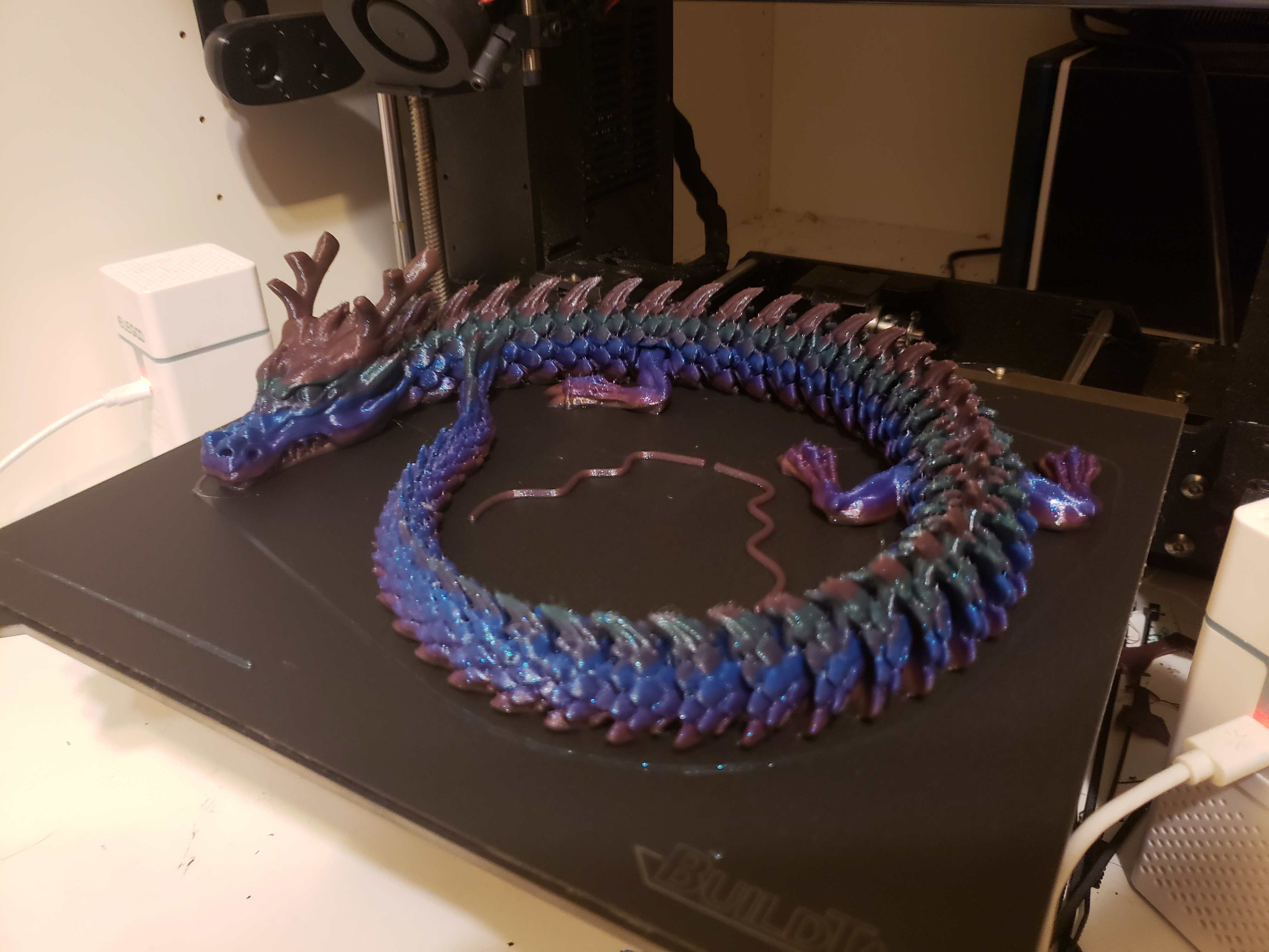 3D printer Articulated Dragon • made with Modded Prusa MK3S+・Cults