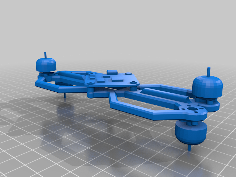 Arquivo grátis STL Chinook 3" Quad Frame 🖼️ ・design de impressão 3D ...